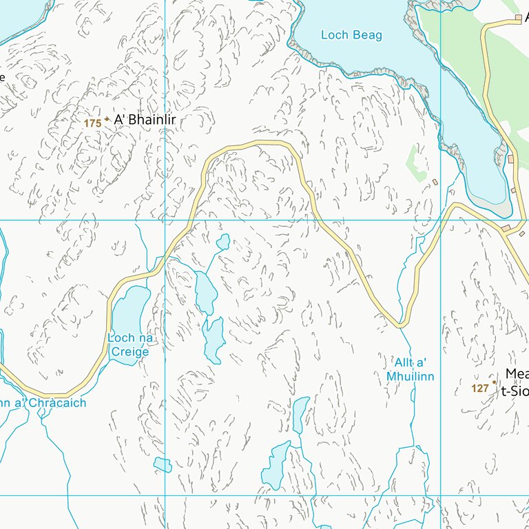 Highland (NG75) Map by UK Topographic Maps | Avenza Maps