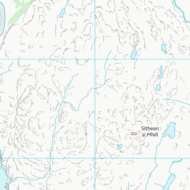 Highland (NG76) Map by UK Topographic Maps | Avenza Maps