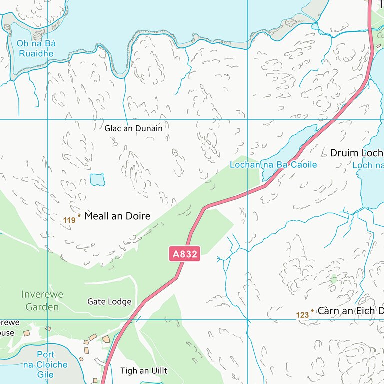 Highland (NG88) Map by UK Topographic Maps | Avenza Maps