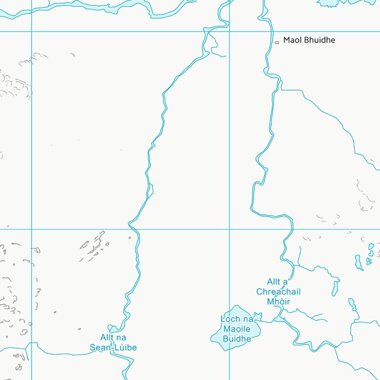 Highland (NH03) Map by UK Topographic Maps | Avenza Maps