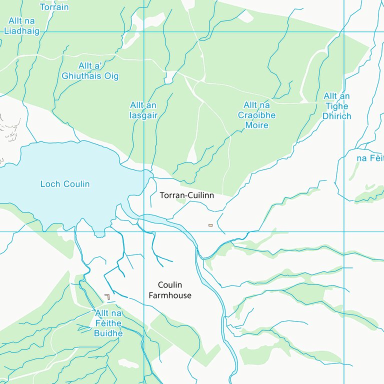 Highland (NH05) Map by UK Topographic Maps | Avenza Maps