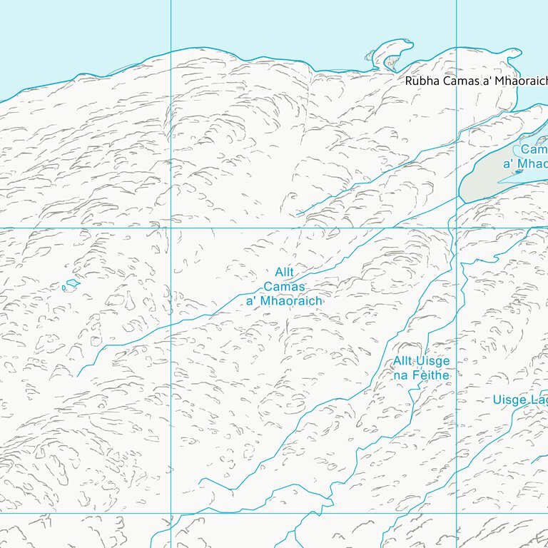 Highland (NH09) Map by UK Topographic Maps | Avenza Maps