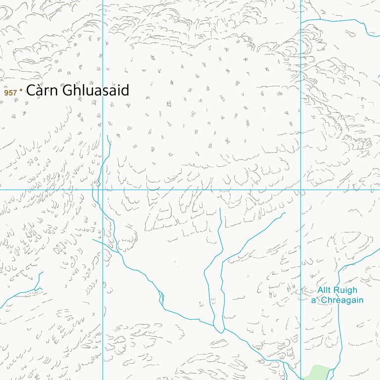Highland (NH11) Map by UK Topographic Maps | Avenza Maps