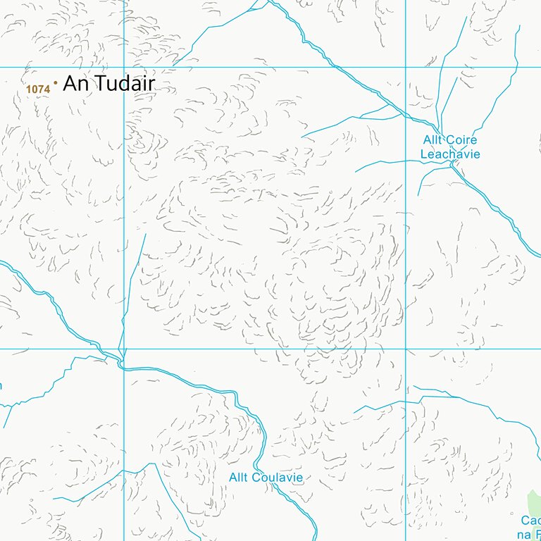 Highland (NH12) Map by UK Topographic Maps | Avenza Maps