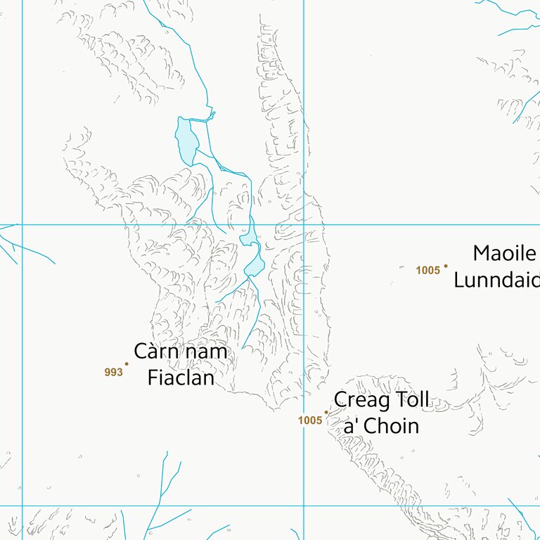 Highland (NH14) Map by UK Topographic Maps | Avenza Maps