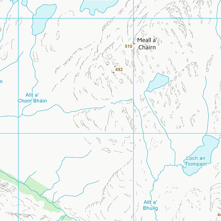 Highland (NH18) Map by UK Topographic Maps | Avenza Maps