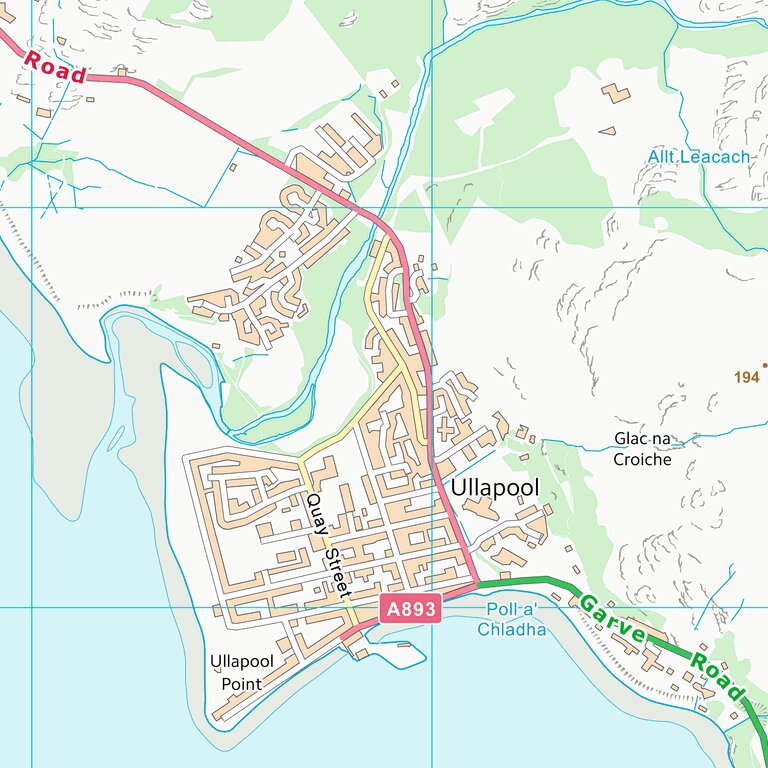 Highland (NH19) Map by UK Topographic Maps | Avenza Maps