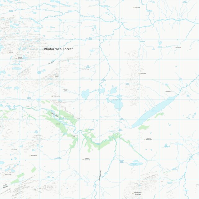 Highland (NH29) Map by UK Topographic Maps | Avenza Maps