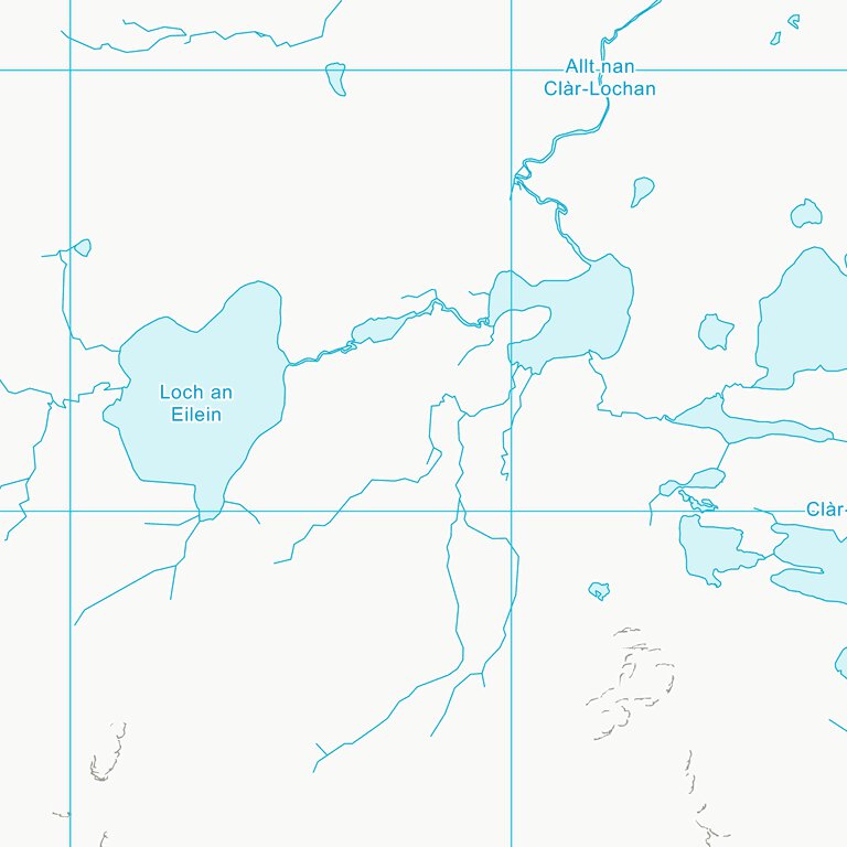 Highland (NH29) Map by UK Topographic Maps | Avenza Maps