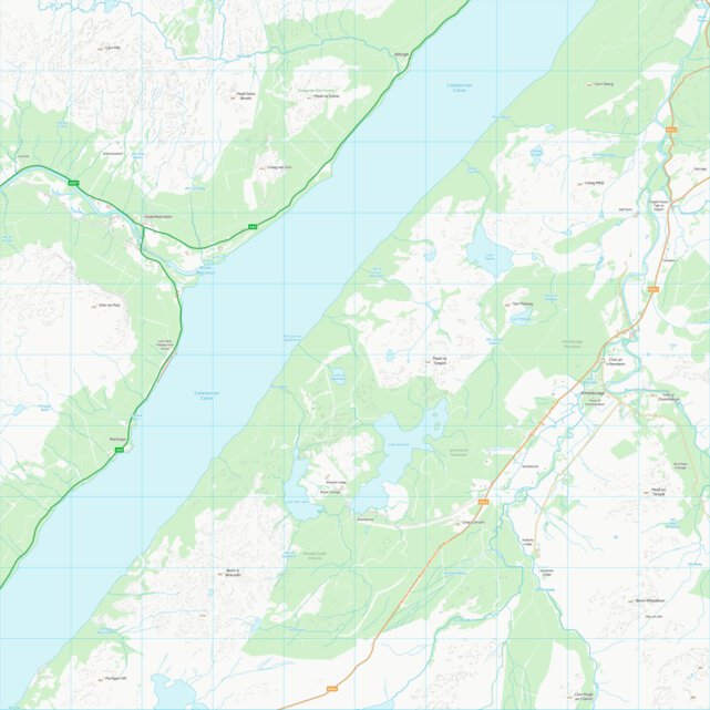 Highland (NH41) Map by UK Topographic Maps | Avenza Maps