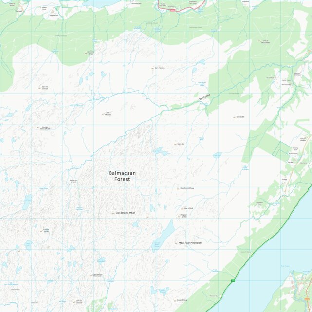 Highland (NH42) Map by UK Topographic Maps | Avenza Maps