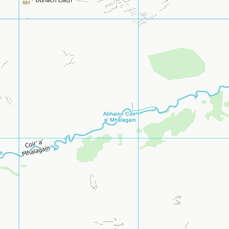 Highland (NH48) Map by UK Topographic Maps | Avenza Maps
