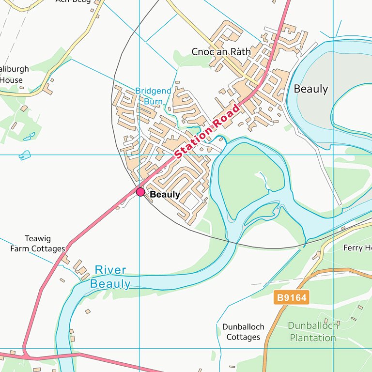 Highland (NH54) Map by UK Topographic Maps | Avenza Maps