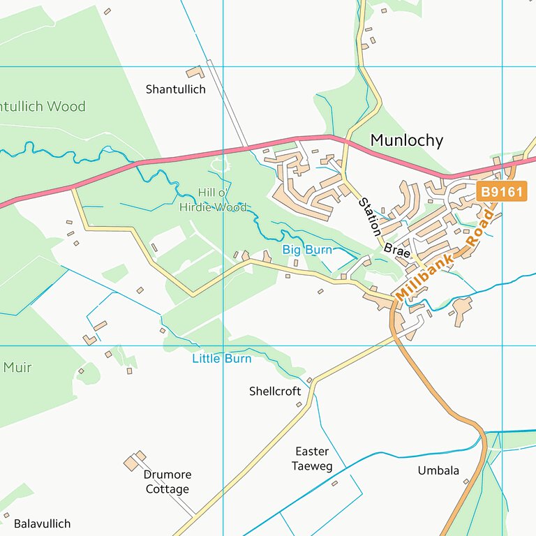 Highland (NH65) Map by UK Topographic Maps | Avenza Maps