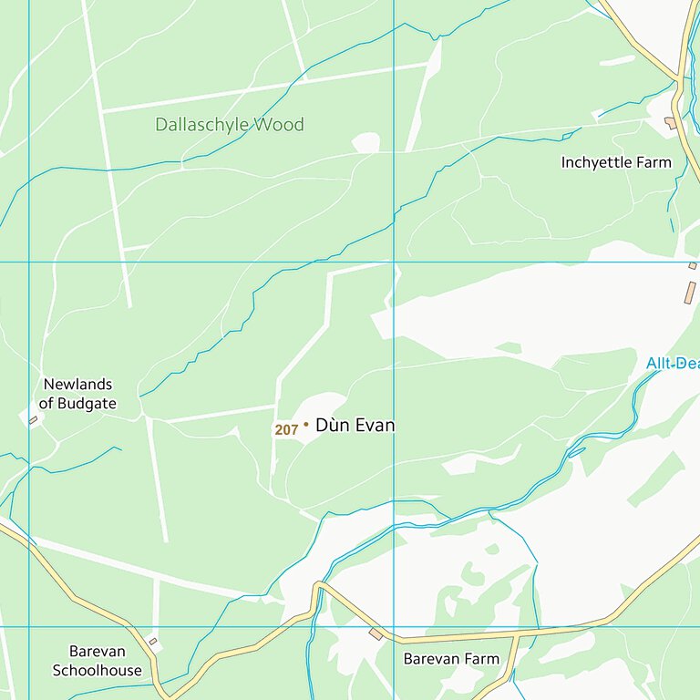 Highland (NH84) Map by UK Topographic Maps | Avenza Maps