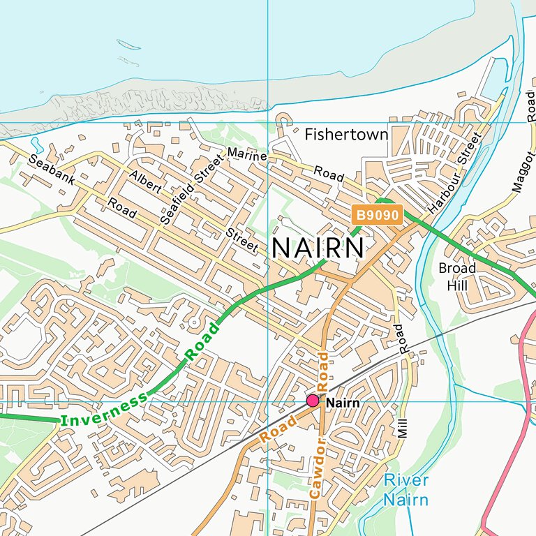 Highland (NH85) Map by UK Topographic Maps | Avenza Maps