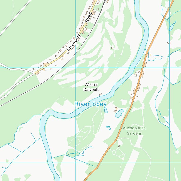 Highland (NH91) Map by UK Topographic Maps | Avenza Maps