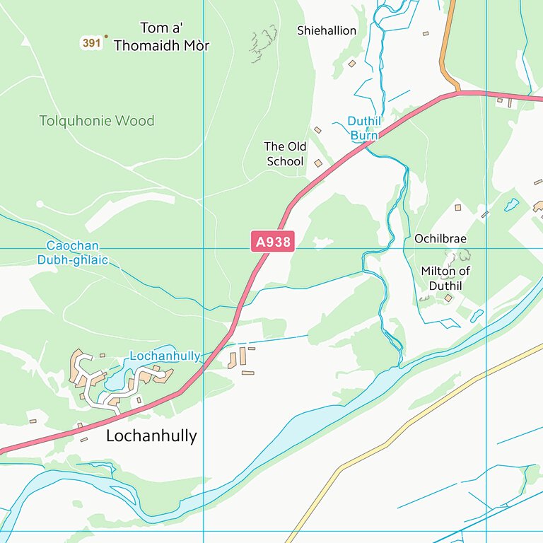 Highland (NH92) Map by UK Topographic Maps | Avenza Maps
