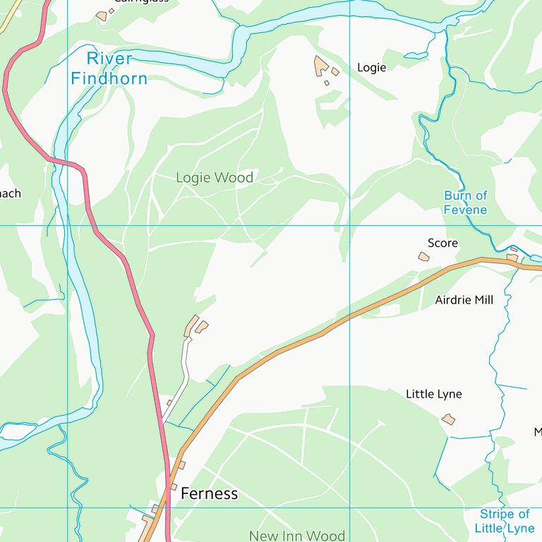 Highland (NH94) Map by UK Topographic Maps | Avenza Maps