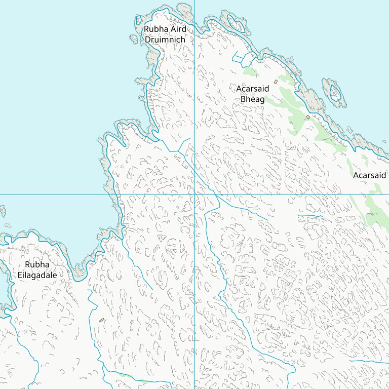 Highland (NM57) Map by UK Topographic Maps | Avenza Maps