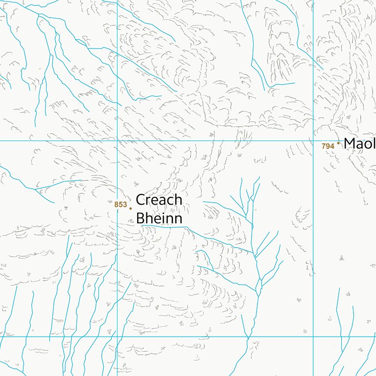 Highland (NM85) Map by UK Topographic Maps | Avenza Maps