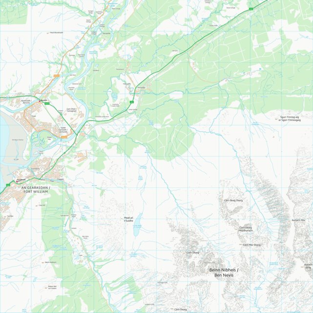 Highland (NN17) Map by UK Topographic Maps | Avenza Maps