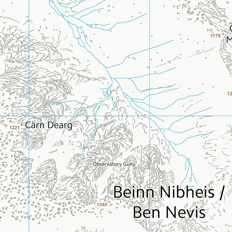Highland (NN17) Map by UK Topographic Maps | Avenza Maps