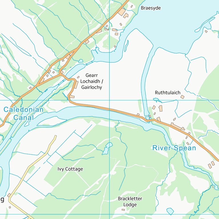 Highland (NN18) Map by UK Topographic Maps | Avenza Maps