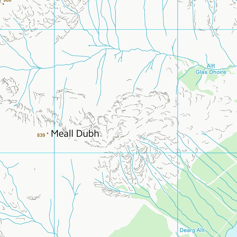Highland (NN29) Map by UK Topographic Maps | Avenza Maps