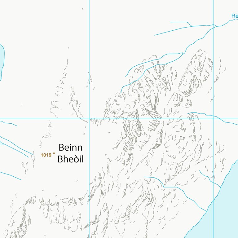 Highland (NN57) Map by UK Topographic Maps | Avenza Maps
