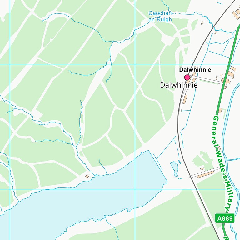 Highland (NN68) Map by UK Topographic Maps | Avenza Maps