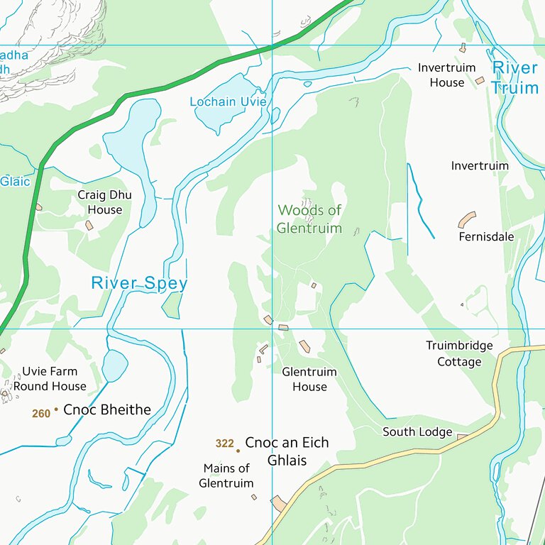 Highland (NN69) Map by UK Topographic Maps | Avenza Maps
