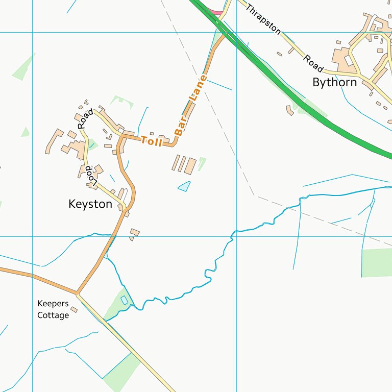 Huntingdonshire District (TL07) Map by UK Topographic Maps | Avenza Maps