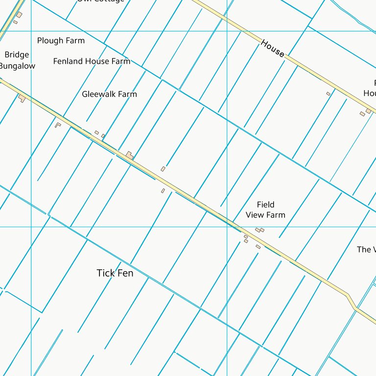 Huntingdonshire District (TL38) Map by UK Topographic Maps | Avenza Maps