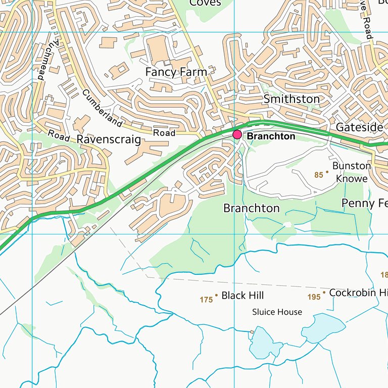 Inverclyde (NS27) Map by UK Topographic Maps | Avenza Maps