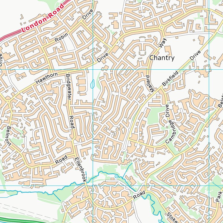 Ipswich District (B) (TM14) Map by UK Topographic Maps | Avenza Maps