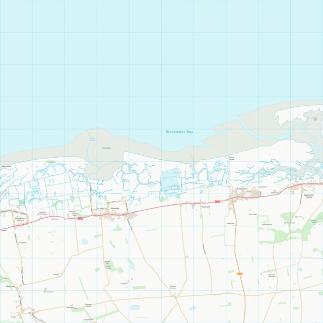 King's Lynn and West Norfolk District (B) (TF74) Map by UK Topographic ...