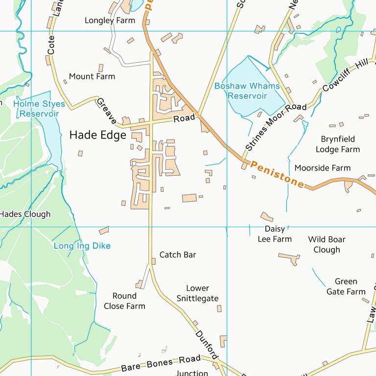 Kirklees District (B) (SE10) Map by UK Topographic Maps | Avenza Maps