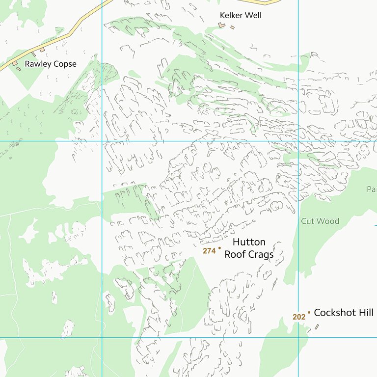 Lancaster District (B) (SD57) Map by UK Topographic Maps | Avenza Maps