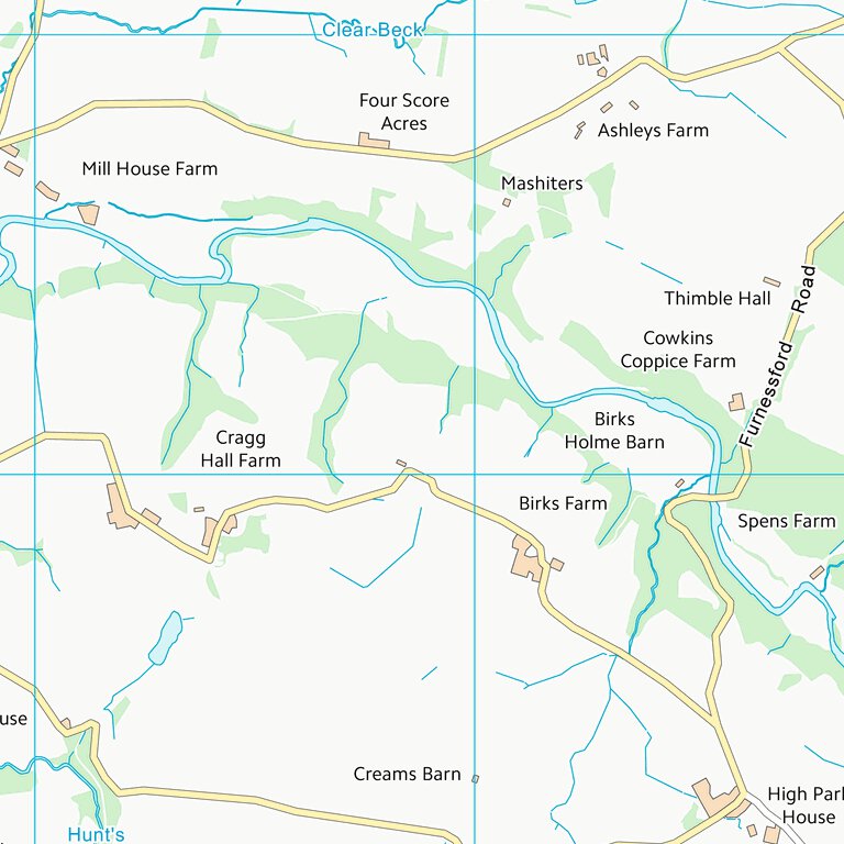 Lancaster District (B) (SD66) Map by UK Topographic Maps | Avenza Maps