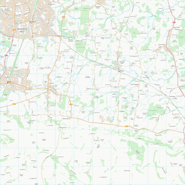 Lewes District (TQ31) Map by UK Topographic Maps | Avenza Maps