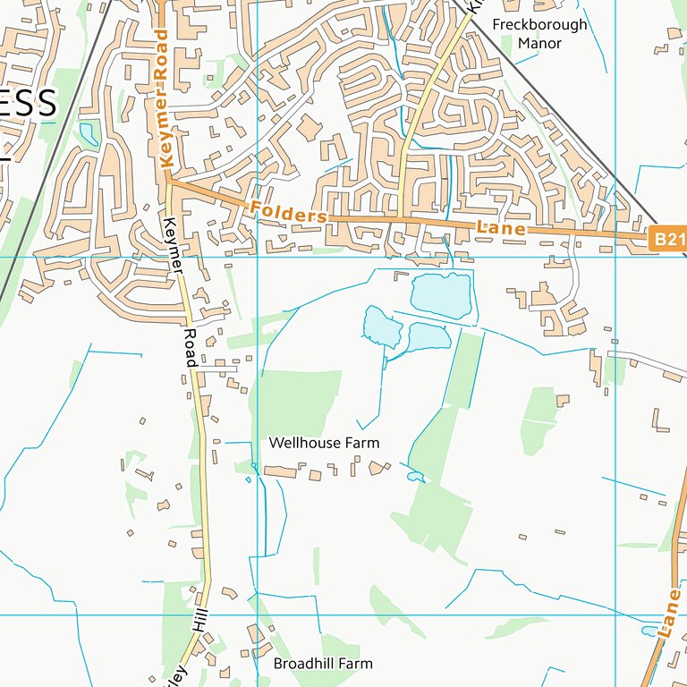 Lewes District (TQ31) Map by UK Topographic Maps | Avenza Maps