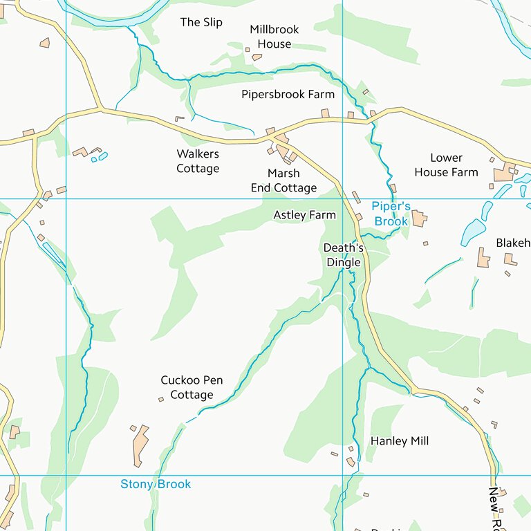 Malvern Hills District (SO66) Map by UK Topographic Maps | Avenza Maps