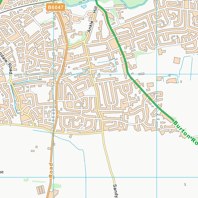 Melton District (B) (SK71) Map by UK Topographic Maps | Avenza Maps