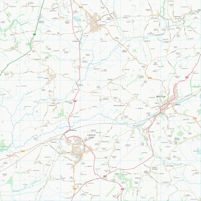 Mendip District (ST63) Map by UK Topographic Maps | Avenza Maps