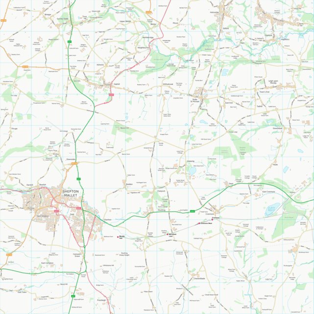 Mendip District (ST64) Map by UK Topographic Maps | Avenza Maps