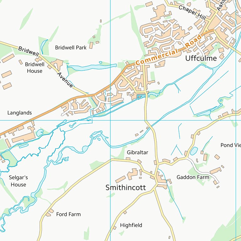 Mid Devon District (ST01) Map by UK Topographic Maps | Avenza Maps