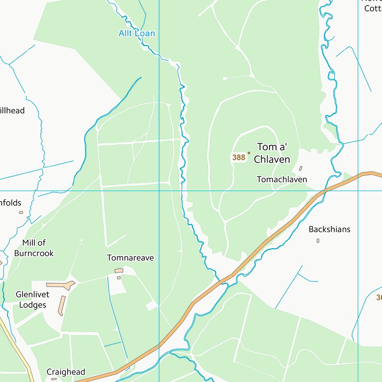 Moray (NJ23) Map by UK Topographic Maps | Avenza Maps
