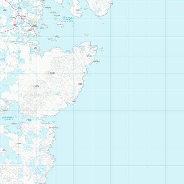 Na h-Eileanan an Iar (NF96) Map by UK Topographic Maps | Avenza Maps