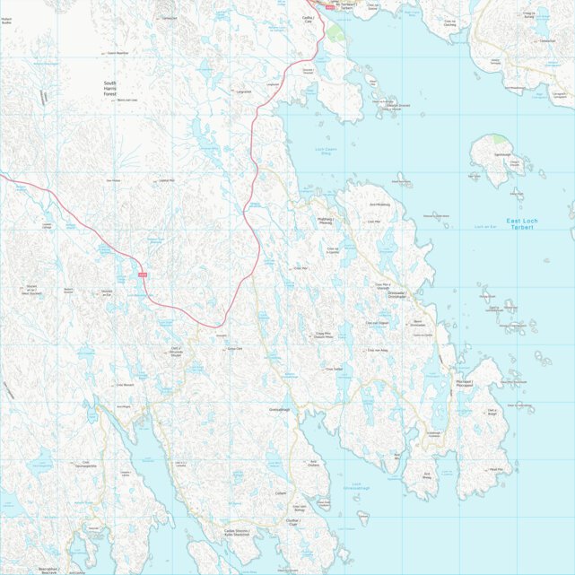 Na h-Eileanan an Iar (NG19) Map by UK Topographic Maps | Avenza Maps